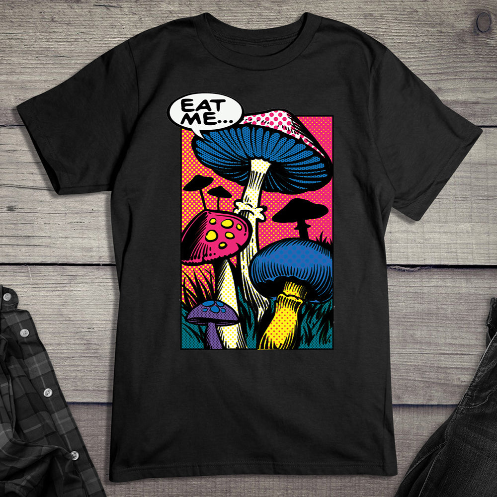 Mushrooms Comic T-Shirt – Artopia.com