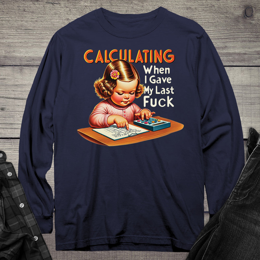Calculating Long Sleeve Tee – Artopia.com