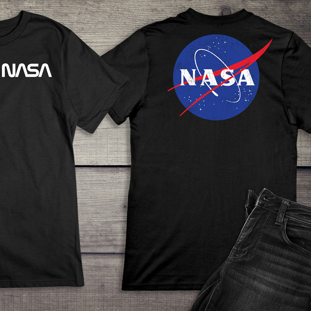 NASA Logo With Crest T-Shirt – Artopia.com