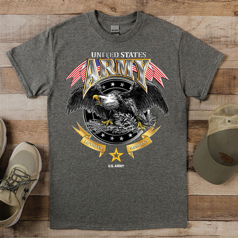 United States Army Loyalty Respect, Officially Licensed T-Shirt ...
